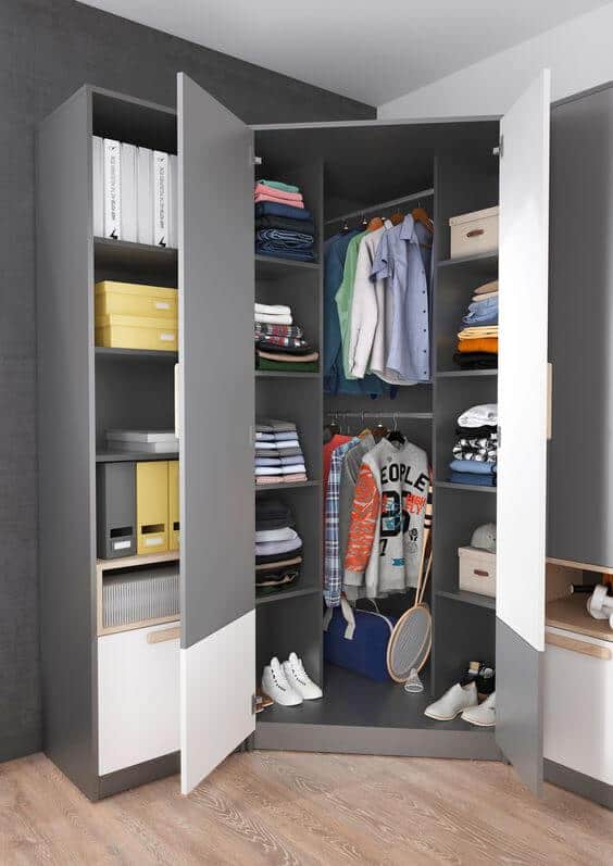 10 New Trends & Ideas to Have an Invisible Closet in the Bedroom ...