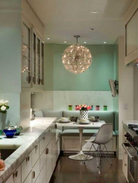 Small Sofa In The Interior Of The Kitchen: Types, Rules For Choosing ...