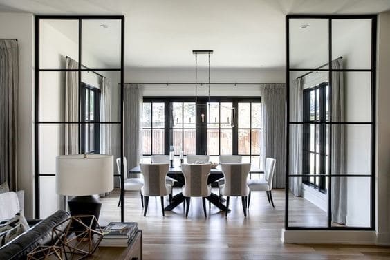 How to Separate Your Dining Room and Living Room in an Open Space ...