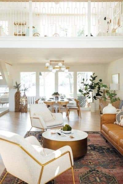 How to Separate Your Dining Room and Living Room in an Open Space ...