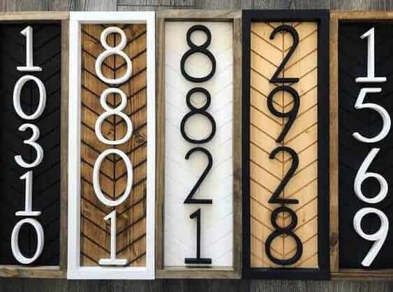 Have You Ever Considered These Latest House Number Ideas? – eDecorTrends