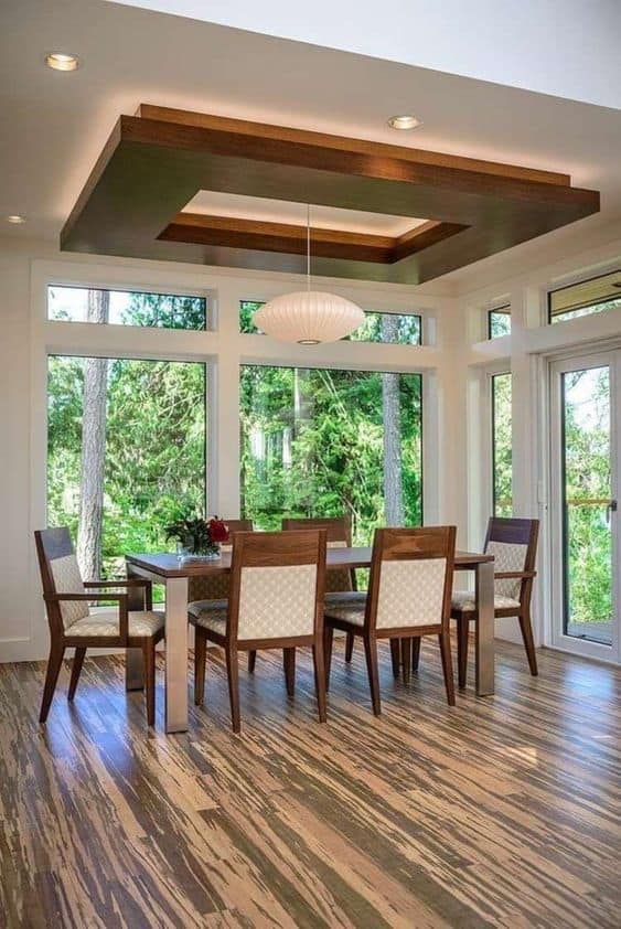 Next Level Modern Dining Room Ceiling Design – eDecorTrends