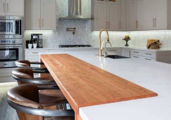 Mixing Quartz and Wood Countertop - Tips and Ideas – eDecorTrends