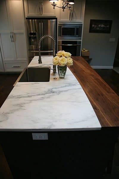 Mixing Quartz and Wood Countertop - Tips and Ideas – eDecorTrends